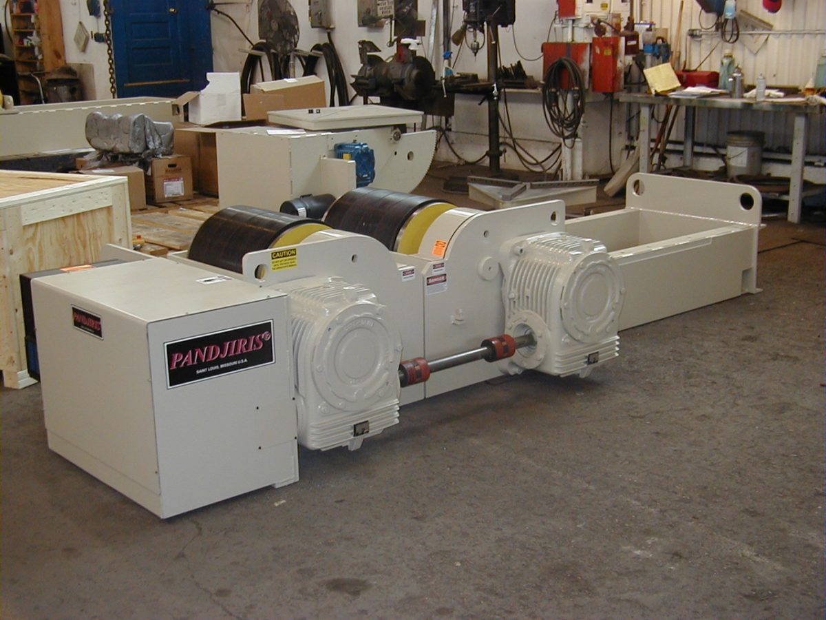 Pandjiris Turning Rolls – Torque-Tube Wheel Design – Pandjiris Inc.