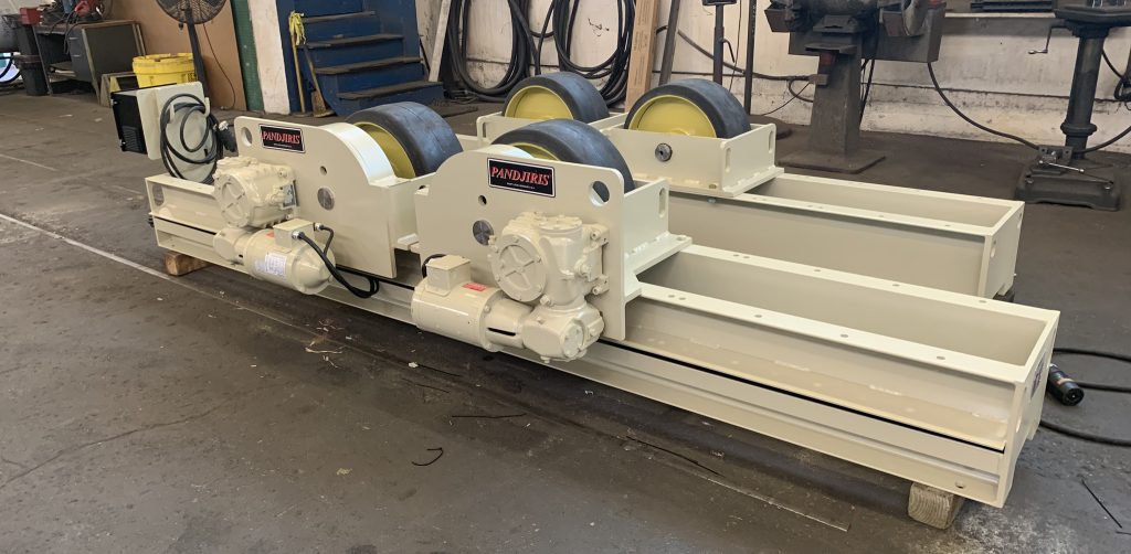Pandjiris Turning Rolls – Torque-Tube Wheel Design – Pandjiris Inc.